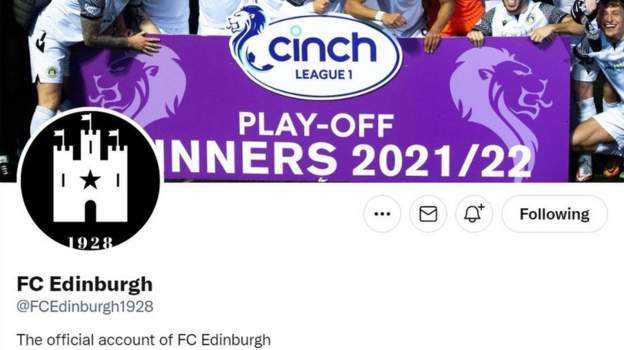 FC Edinburgh to appear in SPFL fixtures after Edinburgh City change ...