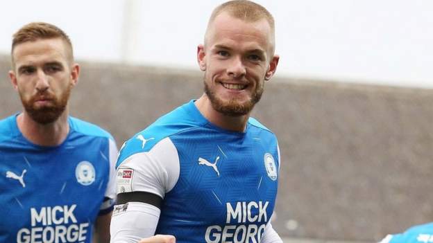 Joe Ward: Peterborough winger signs new deal until 2023 - BBC Sport