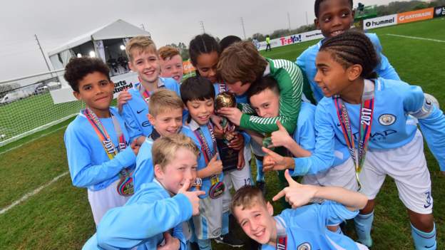 Manchester City Under-12s win inaugural Prospects Cup in Florida - BBC ...