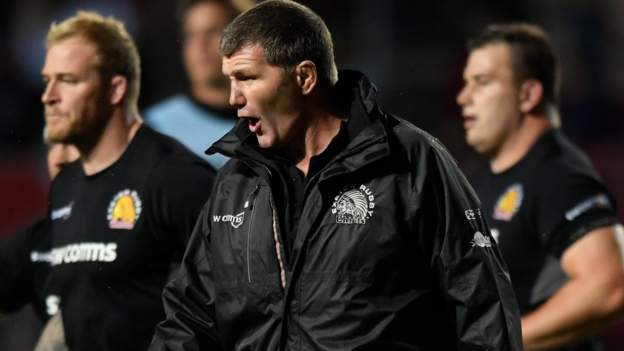 Rob Baxter: Exeter Chiefs 'need' Clermont challenge after indifferent ...