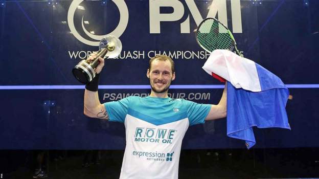 World Squash Championship: Gregory Gaultier wins maiden title - BBC Sport