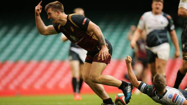 Wales Rugby: RGC take National Cup honours against Pontypridd - BBC Sport