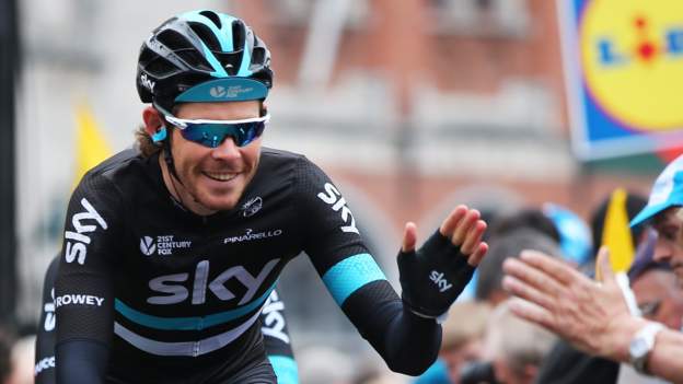 Cycling: Luke Rowe signs Team Sky contract extension until 2021 - BBC Sport