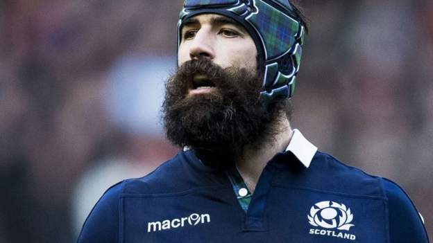 Josh Strauss: Scotland back-row to join Sale Sharks - BBC Sport