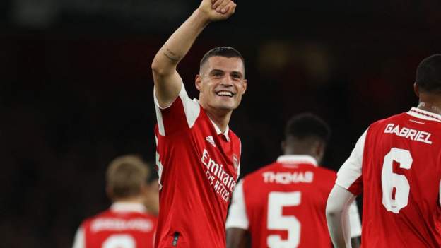 Granit Xhaka: Arsenal midfielder at heart of team's success after ...