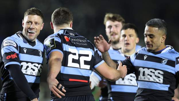 Cardiff Rugby: Young hails 'complete performance' at Newcastle - BBC Sport