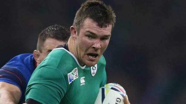 Rugby World Cup: Ireland's Peter O'Mahony ruled out - BBC Sport