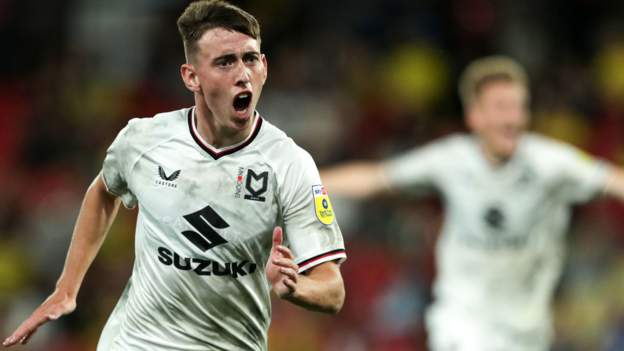 Watford 0-2 MK Dons: Matthew Dennis & Darragh Burns goals shock Hornets ...