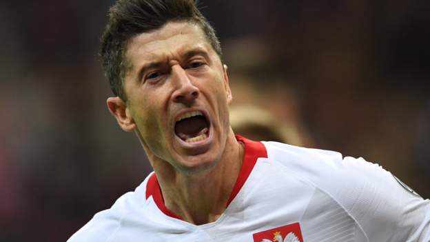 Poland 2-0 Latvia: Robert Lewandowski helps ensure hosts avoid ...