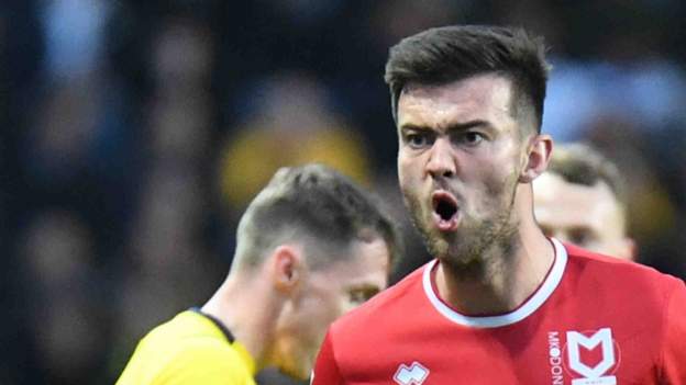 Daniel Harvie: MK Dons left-back signs new deal with League One club ...