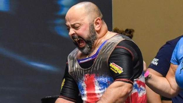 Phil Richard targeting more powerlifting success at 52 years old - BBC ...