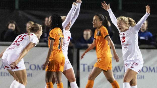 Glasgow City 0-4 SK Brann: Norwegian champions too strong for Leanne ...