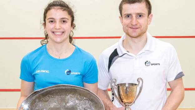 Georgia Adderley and Alan Clyne win Scottish National squash titles ...