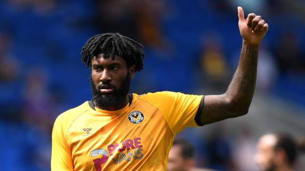 Jordan Greenidge: Newport County sign striker on one-year deal - BBC Sport