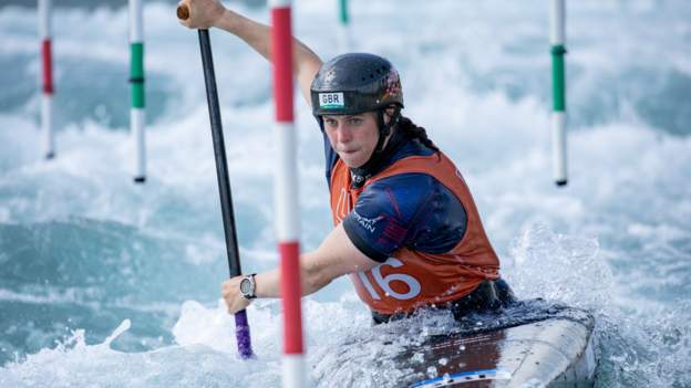 Canoe Slalom World Cup: Kimberley Woods wins kayak cross gold in Prague ...