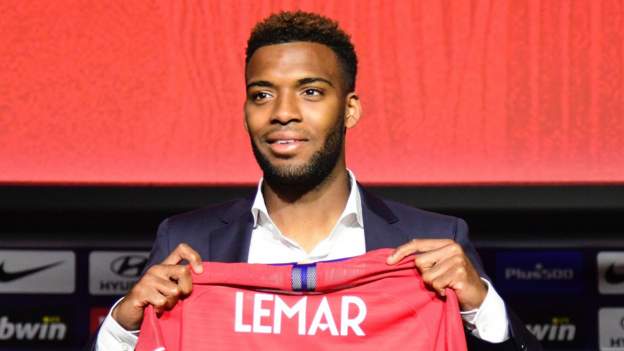 Thomas Lemar: Atletico Madrid newcomer 'very happy' to complete move ...