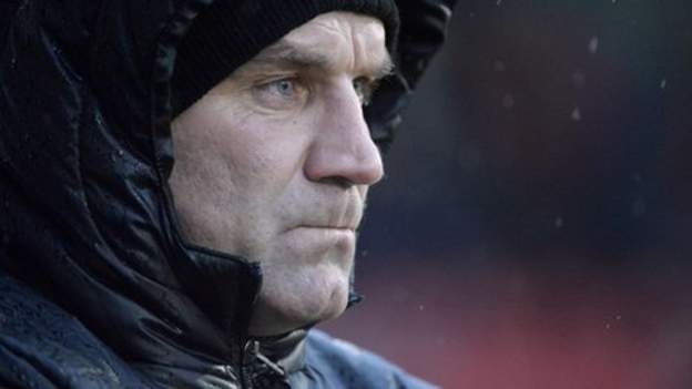 Glenn Ferguson sacked as Ballymena United manager - BBC Sport