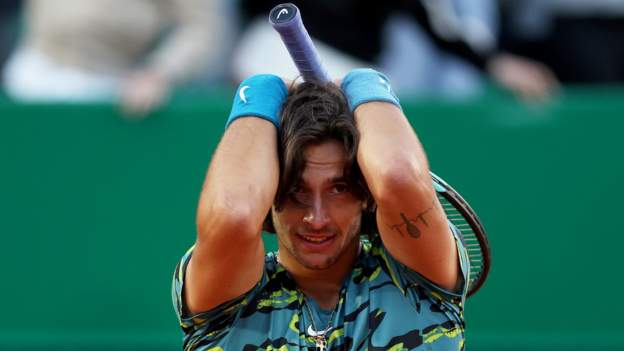 Monte Carlo Masters: Lorenzo Musetti beats Novak Djokovic in last 16 ...