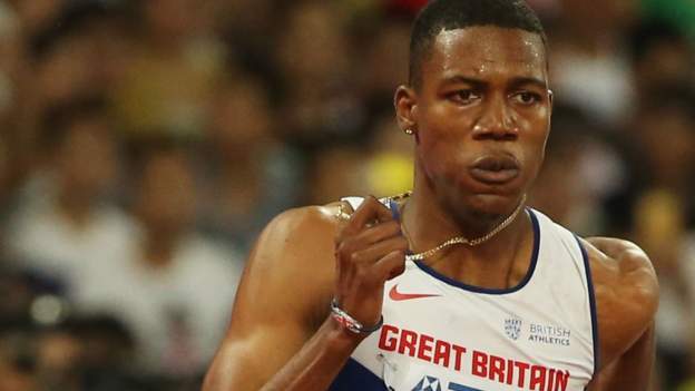 Zharnel Hughes: Great Britain sprinter will miss Rio Olympics - BBC Sport