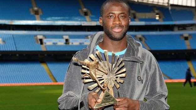 Yaya Toure wins BBC African Footballer of the Year award 2015 - BBC Sport