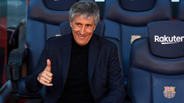 Quique Setien: Barcelona boss couldn't have imagined new job 'in ...
