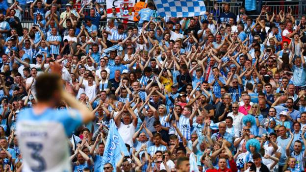 Coventry City sell out Wembley ticket allocation for Championship play ...