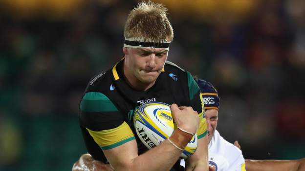 David Ribbans: Northampton Saints second row agrees new contract until ...