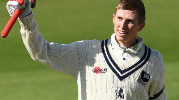Zak Crawley: England opener signs new Kent contract until 2022 - BBC Sport