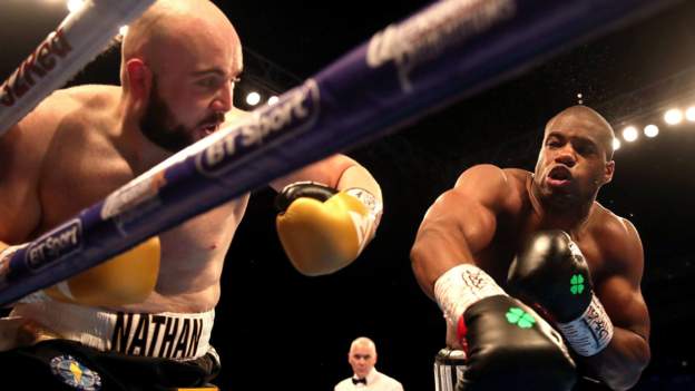 Daniel Dubois beats Nathan Gorman to win British heavyweight title ...