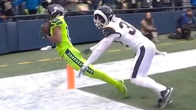 Tyler Lockett scores a toe-tap touchdown in Seattle Seahawks win over ...