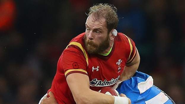 Alun Wyn Jones: Howley praises 'world-class' Wales lock - BBC Sport