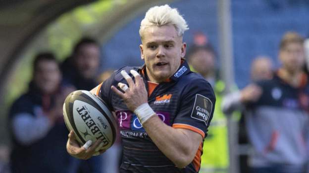 Darcy Graham: Edinburgh player wins Pro14 try of the season - BBC Sport