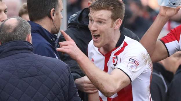 Kyle Storer: Cheltenham Town midfielder banned for four games - BBC Sport