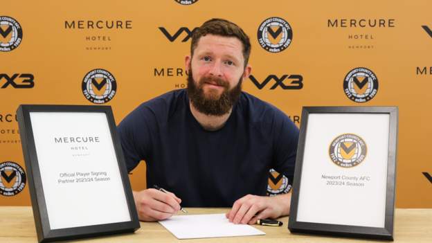 Jonny Maxted: Goalkeeper joins Newport County after Joe Day exit - BBC ...