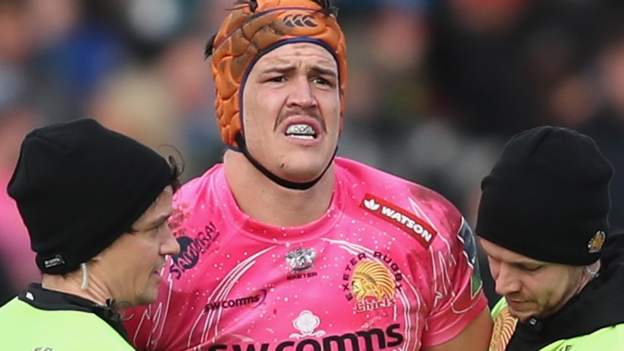 Ollie Atkins: Exeter second row out for up to three months with knee ...