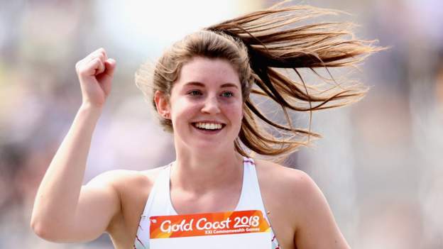Kate O'Connor: Heptathlete breaks two records in one day - BBC Sport