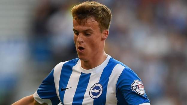 Solly March: Brighton winger's season ended by knee injury - BBC Sport