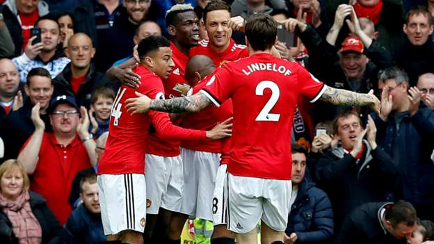 Premier League: FT: Man United 2-1 Arsenal, FT: West Ham 1-4 Man City ...