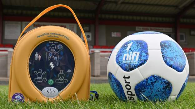 The Northern Ireland Football League is set to provide defibrillators ...