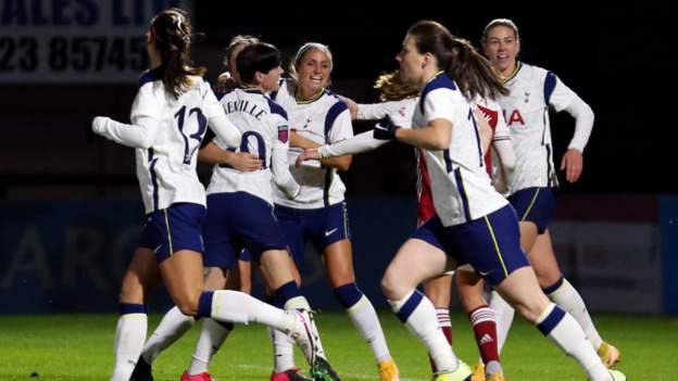 Tottenham women now training full-time at men's facilities - BBC Sport