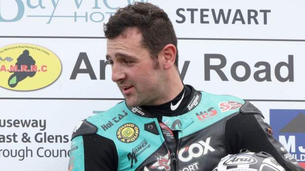 Armoy road races: Michael Dunlop smashes lap record on way to ...