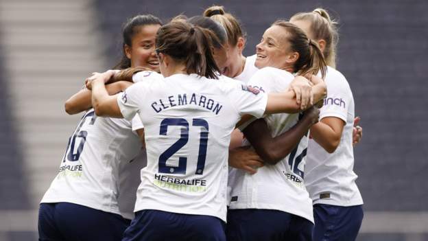 Tottenham Hotspur Women 1-0 Birmingham City Women: Spurs win opening ...