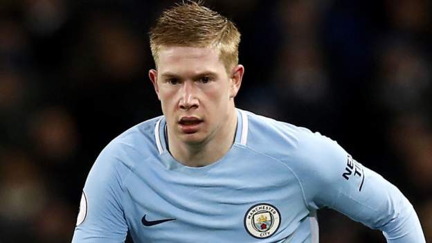 Kevin de Bruyne back in training for Manchester City - BBC Sport