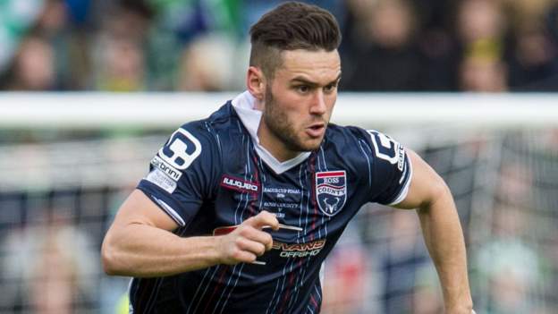 Alex Schalk: Ross County striker agrees new deal - BBC Sport