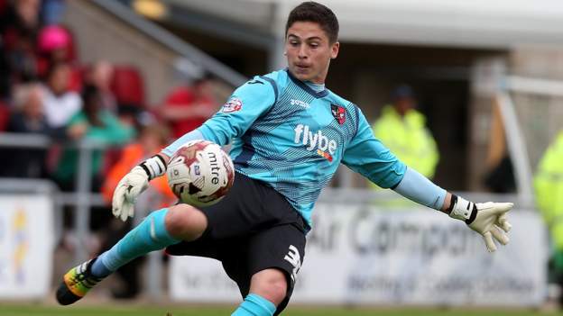 Christy Pym: Exeter goalkeeper out for three months - BBC Sport