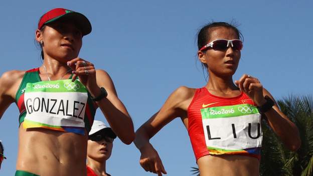 Rio Olympics 2016: China's Liu Hong wins 20km walk - BBC Sport