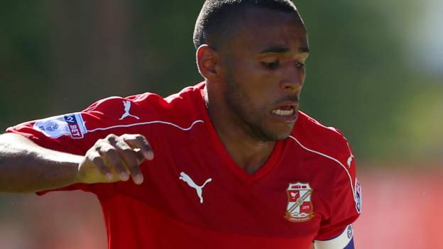 Nathan Thompson: Portsmouth sign Swindon Town defender - BBC Sport