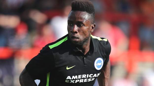 Kazenga LuaLua: Brighton winger sidelined after knee surgery - BBC Sport