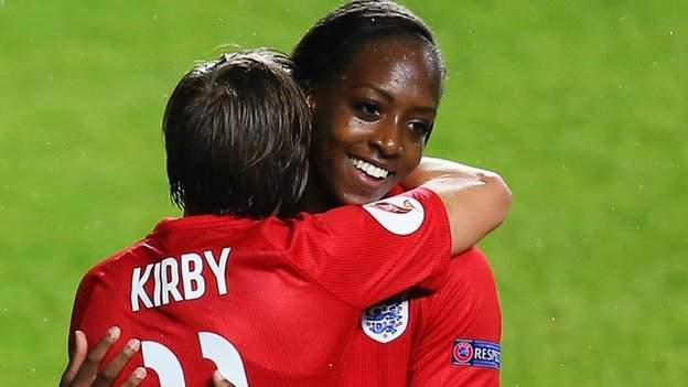 Dan Carter: Arsenal striker targets Euro 2017 after England hat-trick ...