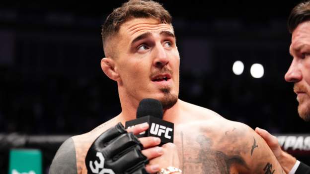 Tom Aspinall: UFC heavyweight talks about his son being autistic - BBC ...